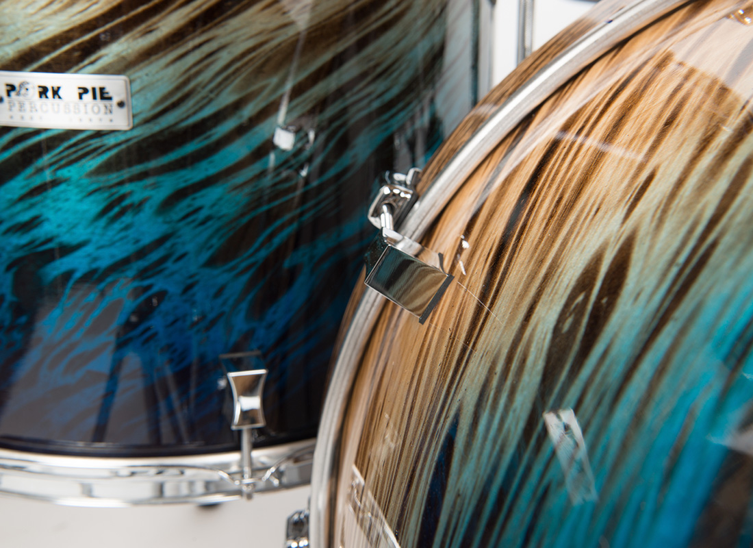 Blue Fade Dip – Pork Pie Percussion