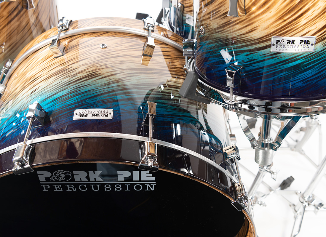 Blue Fade Dip 24 – Pork Pie Percussion