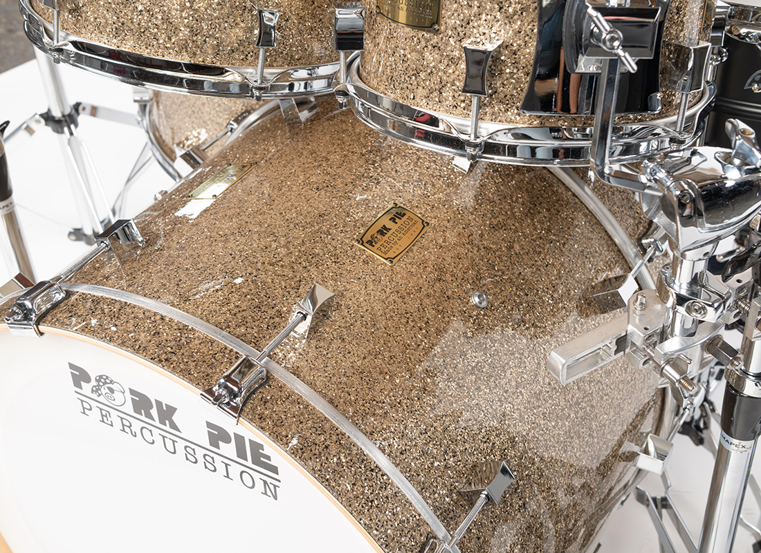 100% Maple Ginger Glass Kit – Pork Pie Percussion